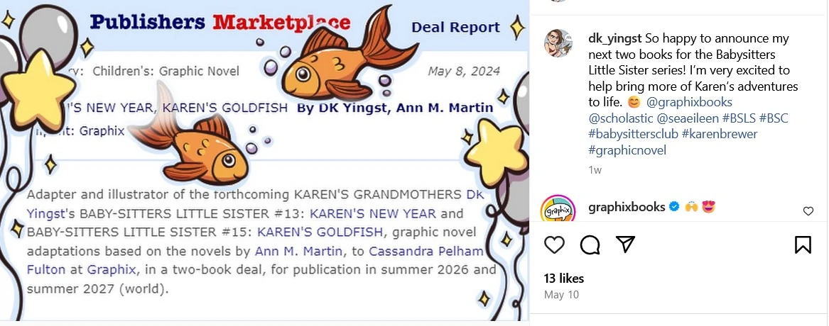 Karen's Goldfish (Graphic Novel) | The Baby-Sitters Club Wiki | Fandom