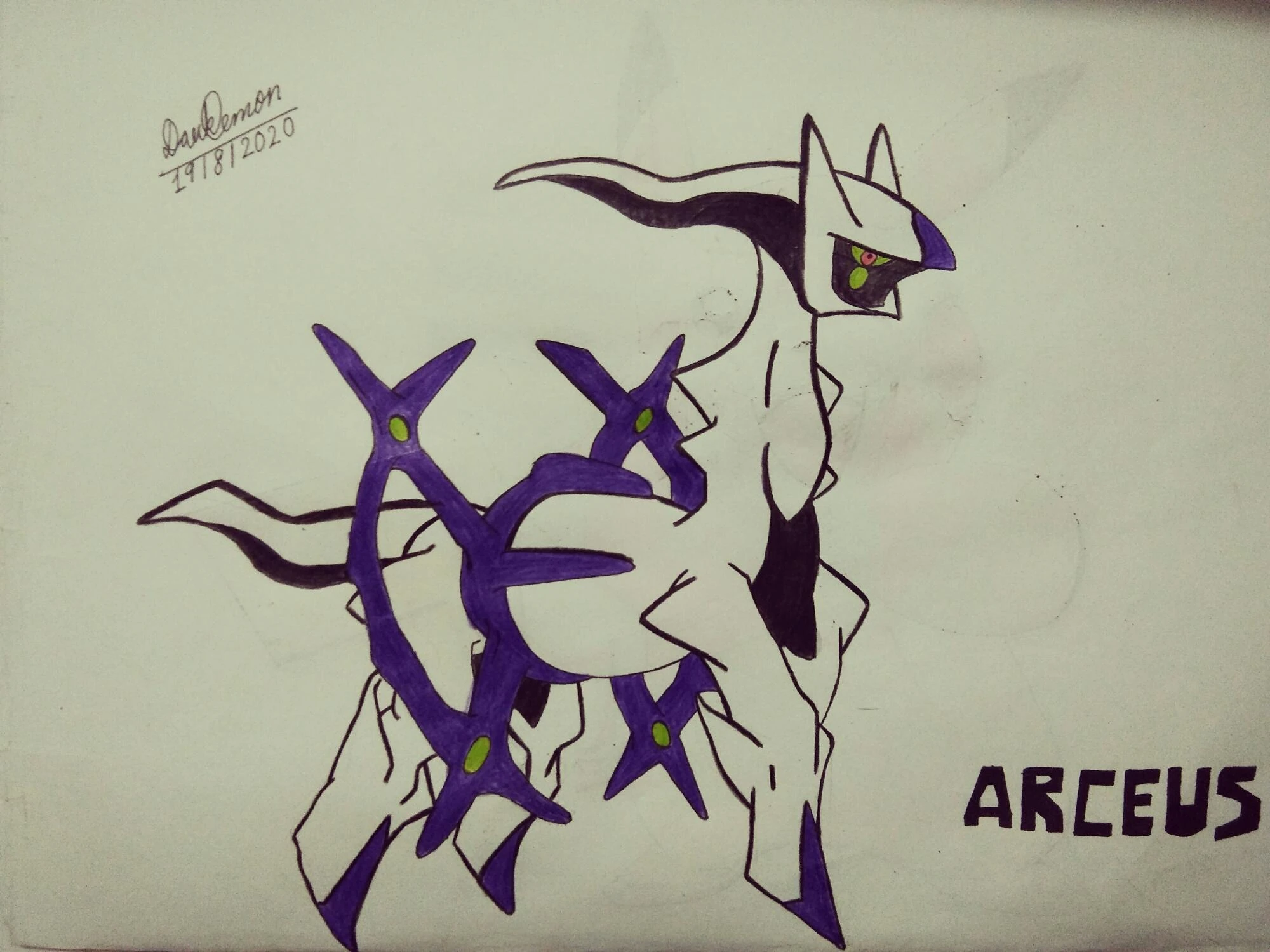 Arceus Dragon Type (Artwork) | Fandom