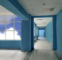 Level 0.556: "The Blue Sky Halls" | Backrooms Big Wiki | Fandom