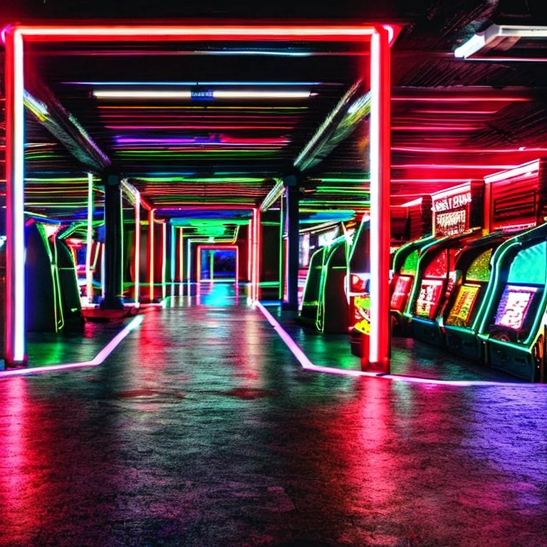 Nivel 31.4, "Neón Arcade Five Nights at 31 Minuto's" | Wiki Backrooms ...