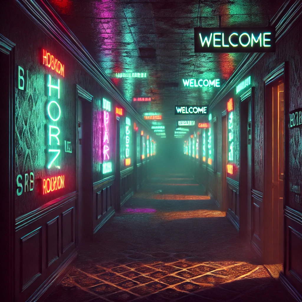 Level 2348: The Neon Resort | Backrooms Freewriting Wiki | Fandom