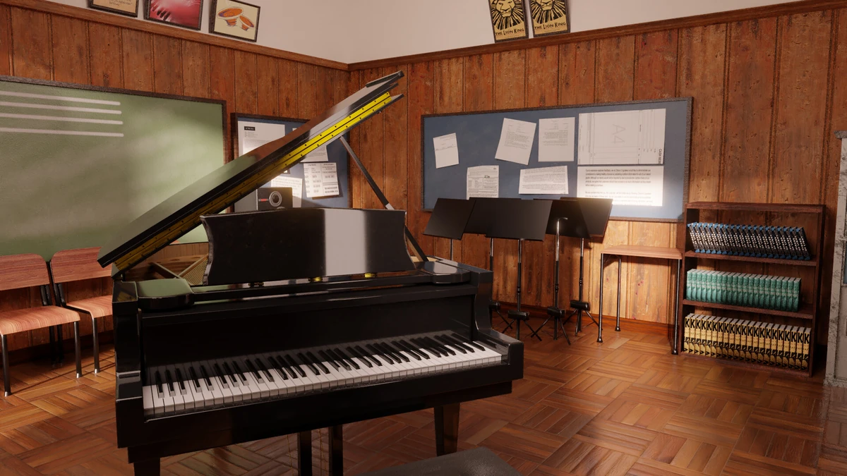 Level T: Piano Class | Backrooms Freewriting Wiki | Fandom