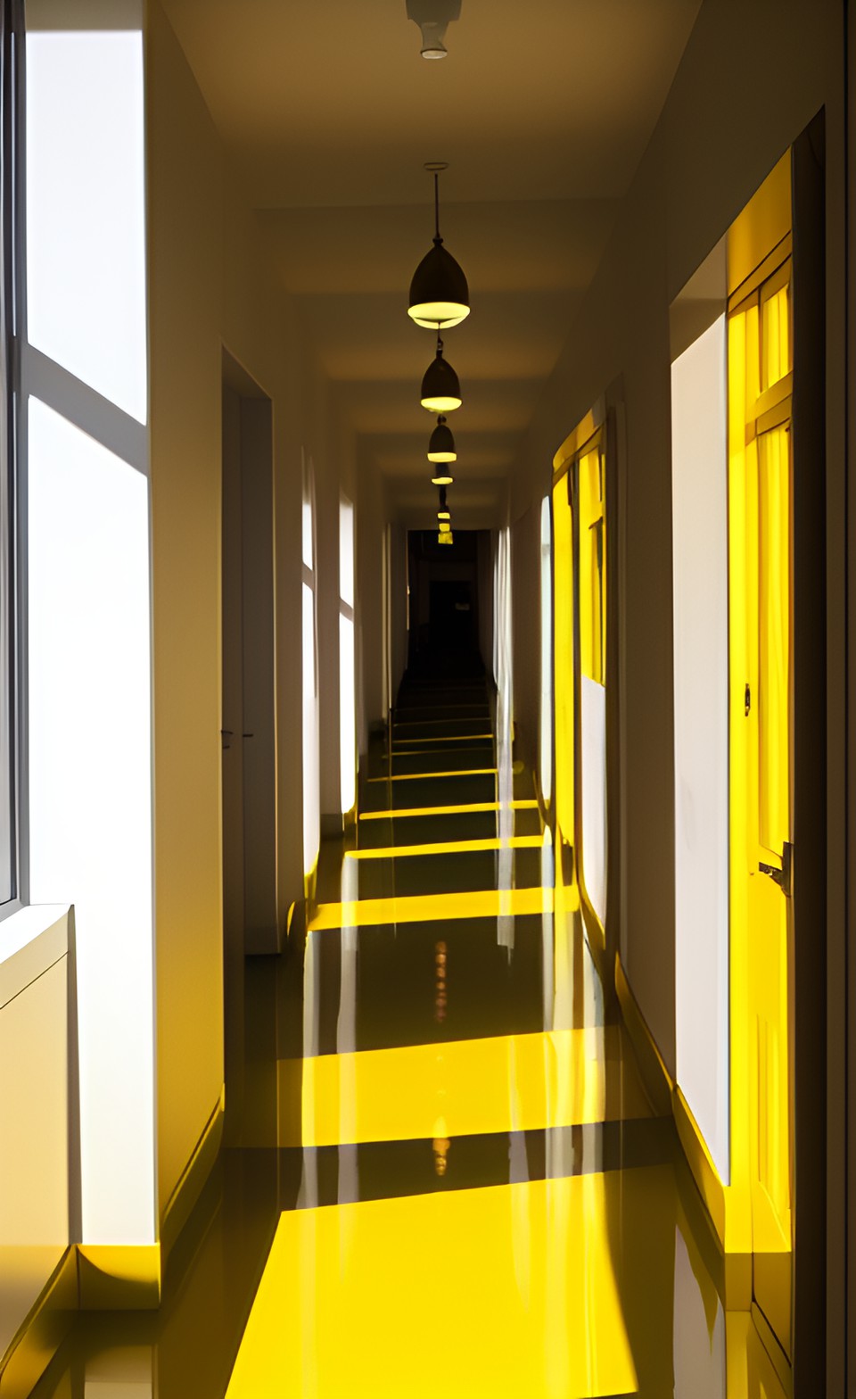 Level 18: Corridor in a shade of yellow (Dreamrooms) | Backrooms ...