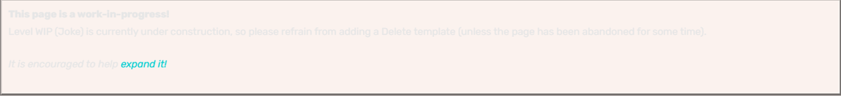 Level WIP (Joke) | Backrooms Freewriting Wiki | Fandom