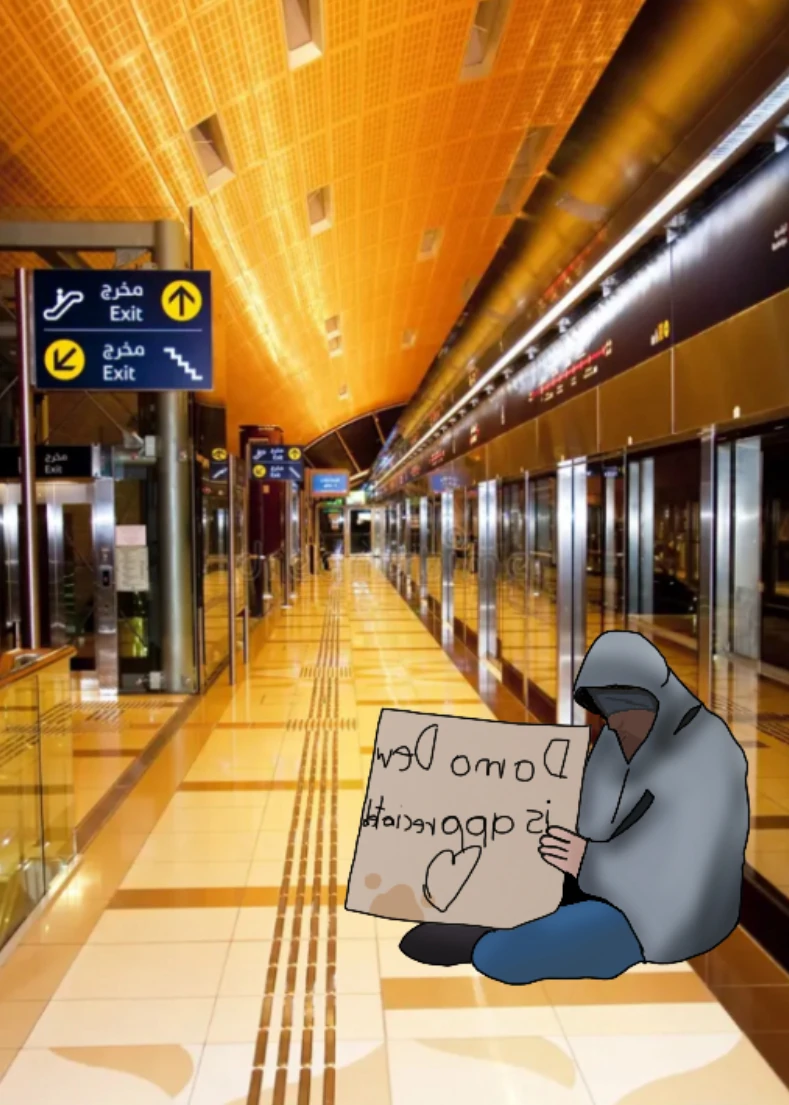 Entity 9-🚇"Beggars"🚇 | Backrooms Freewriting Wiki | Fandom