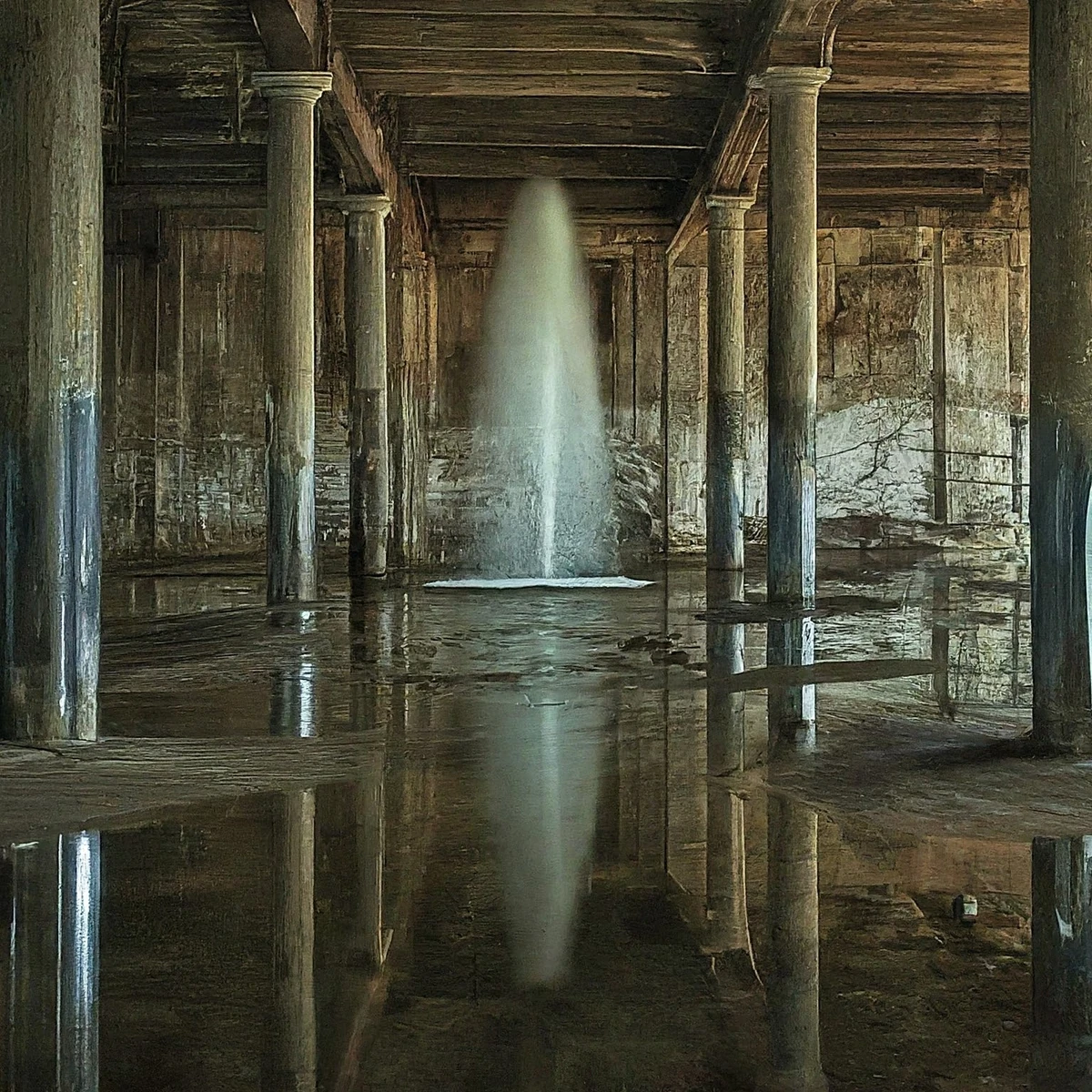 Level 123.3: The Fountainrooms | Backrooms Freewriting Wiki | Fandom