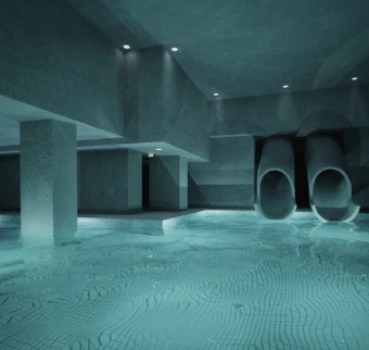 Secret Level 1: "The neon pools" | Backrooms Freewriting Wiki | Fandom