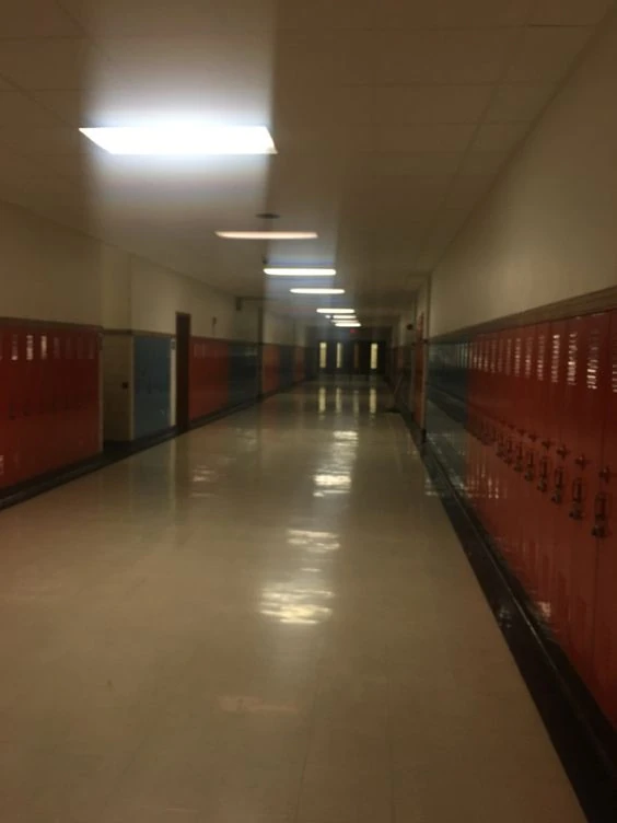 Level #0 AS: "School Halls" | Backrooms Freewriting Wiki | Fandom