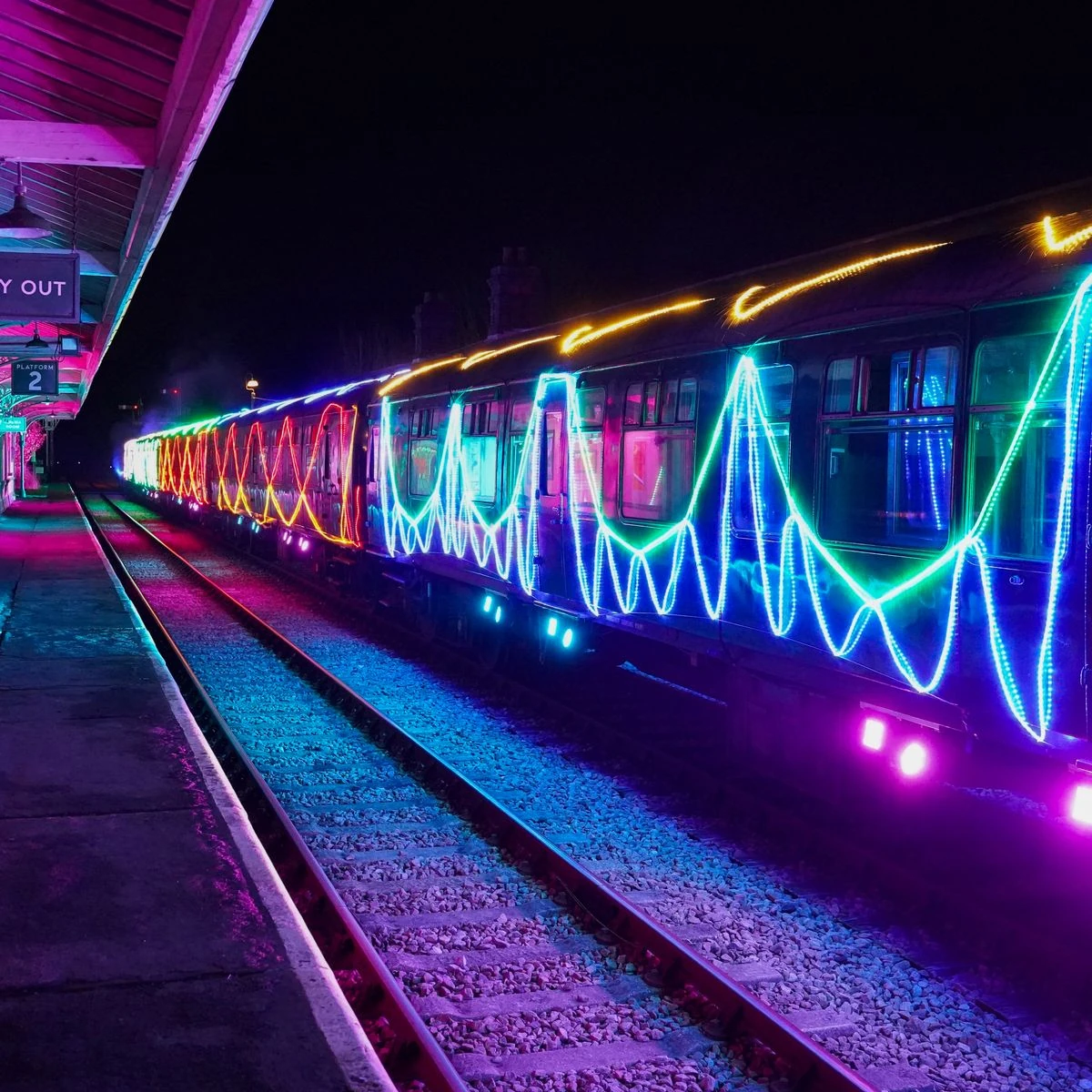 Level Station 154: "The Neon Express!" | Backrooms Freewriting Wiki ...