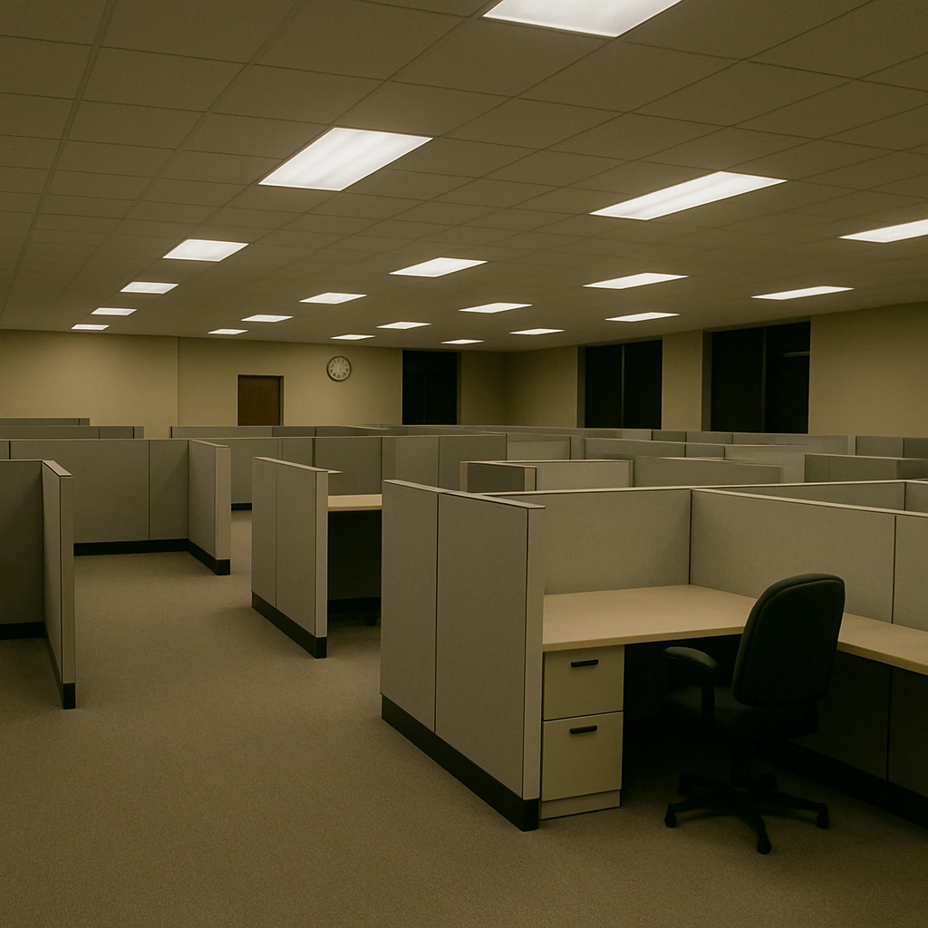 Level 21A: Office Space | Backrooms intercombined Wiki | Fandom