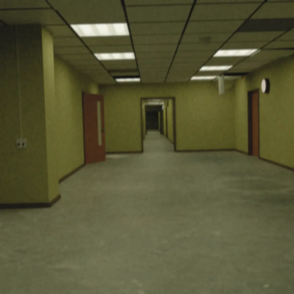 Callistian Level 4: "Mono Yellow Nightmare" | Backrooms Liminal Cannon ...