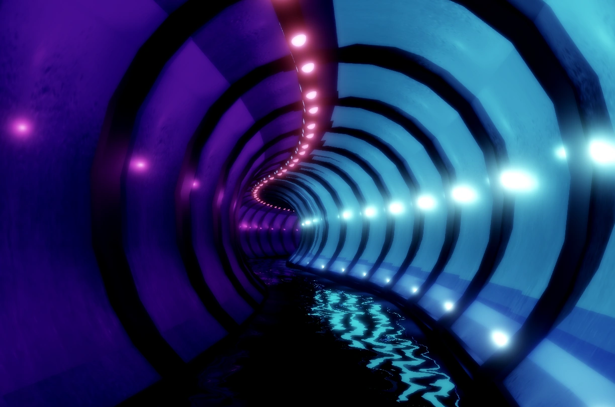 Level 513 - "Synthwave Aquascape" | Backrooms Redacted Wiki | Fandom