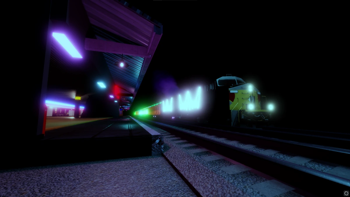 Level 154 - “Neon Express” | Backrooms Redacted Wiki | Fandom
