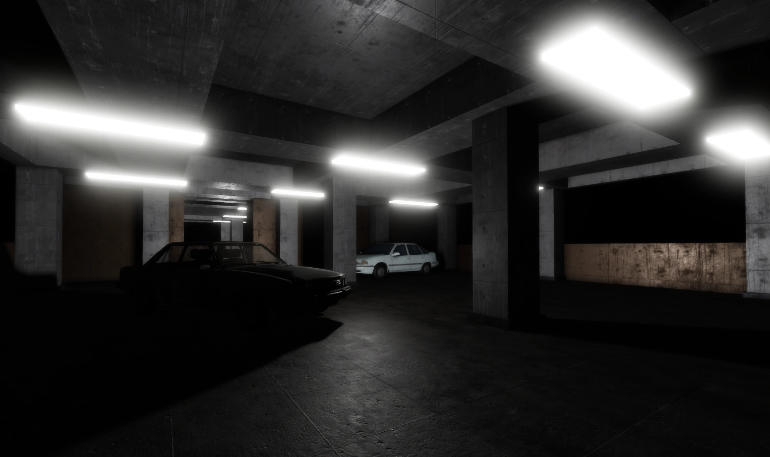 Level 35 - "An Empty Car Park" | Backrooms Redacted Wiki | Fandom