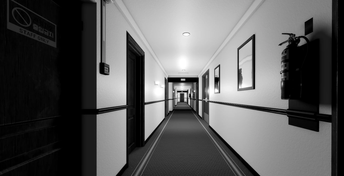 Level -1: "Glitched Halls" | Backrooms Redacted Wiki | Fandom