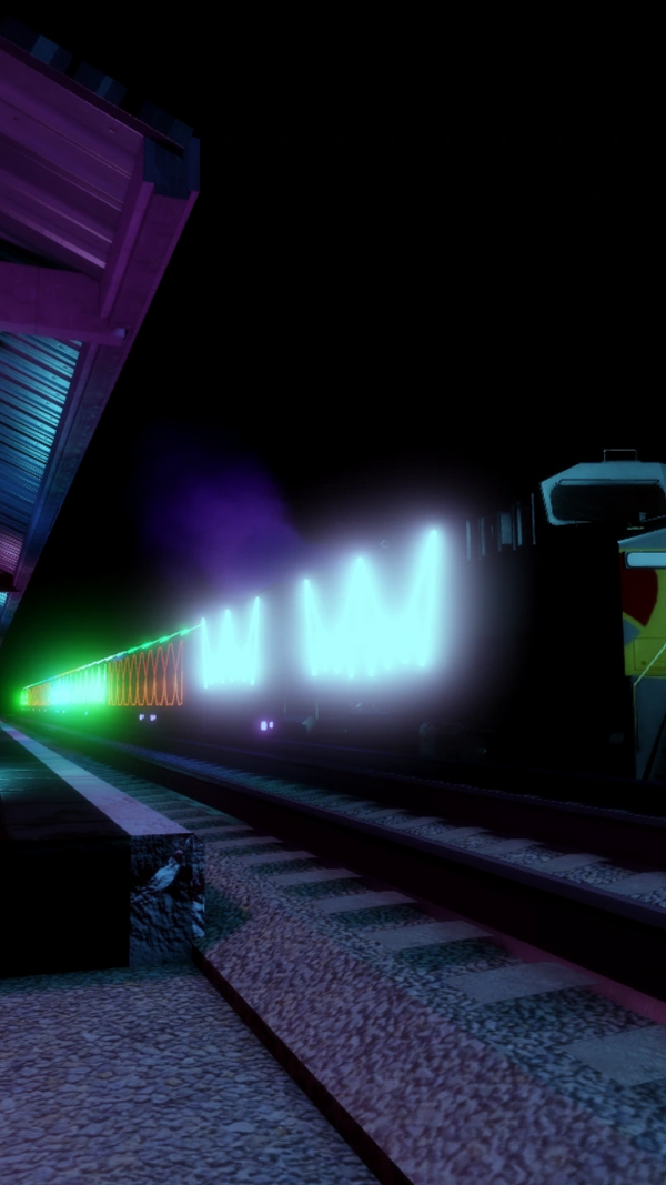 Level Station 154 The Neon Express Backrooms Redacted Wiki Fandom