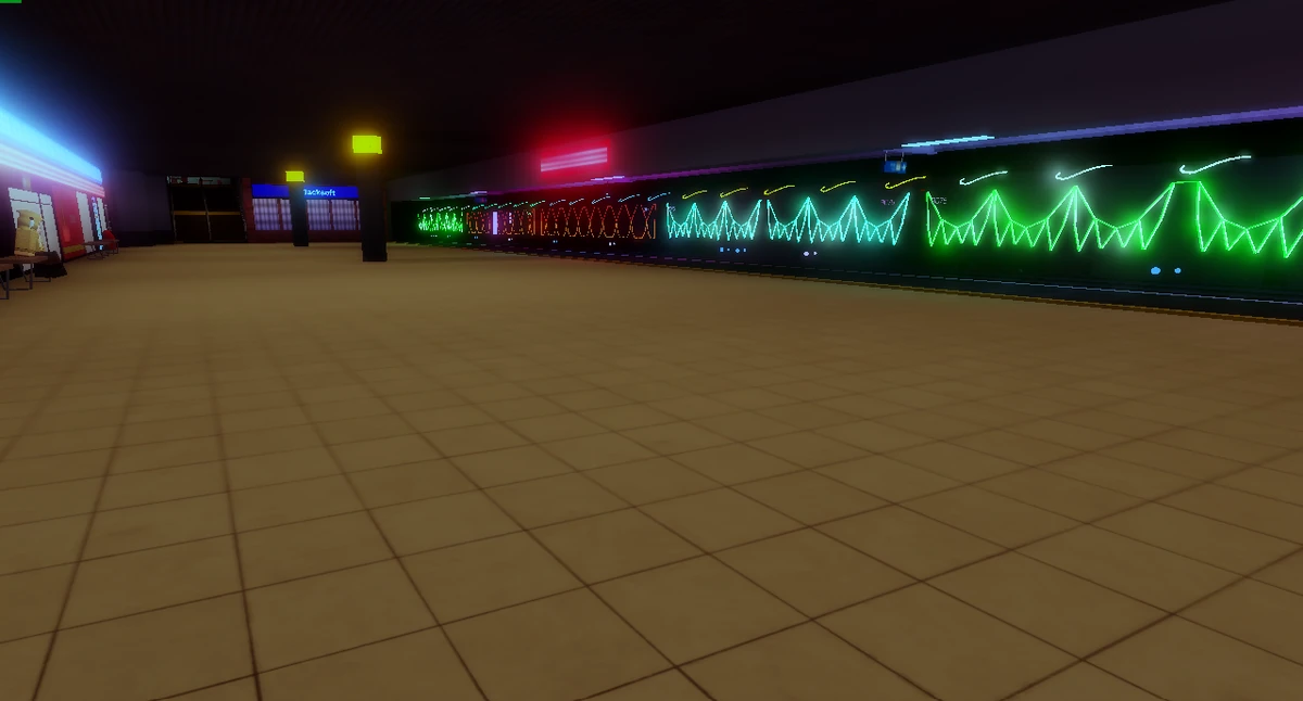 Level Station 154: "The Neon Express" | Backrooms Redacted Wiki | Fandom