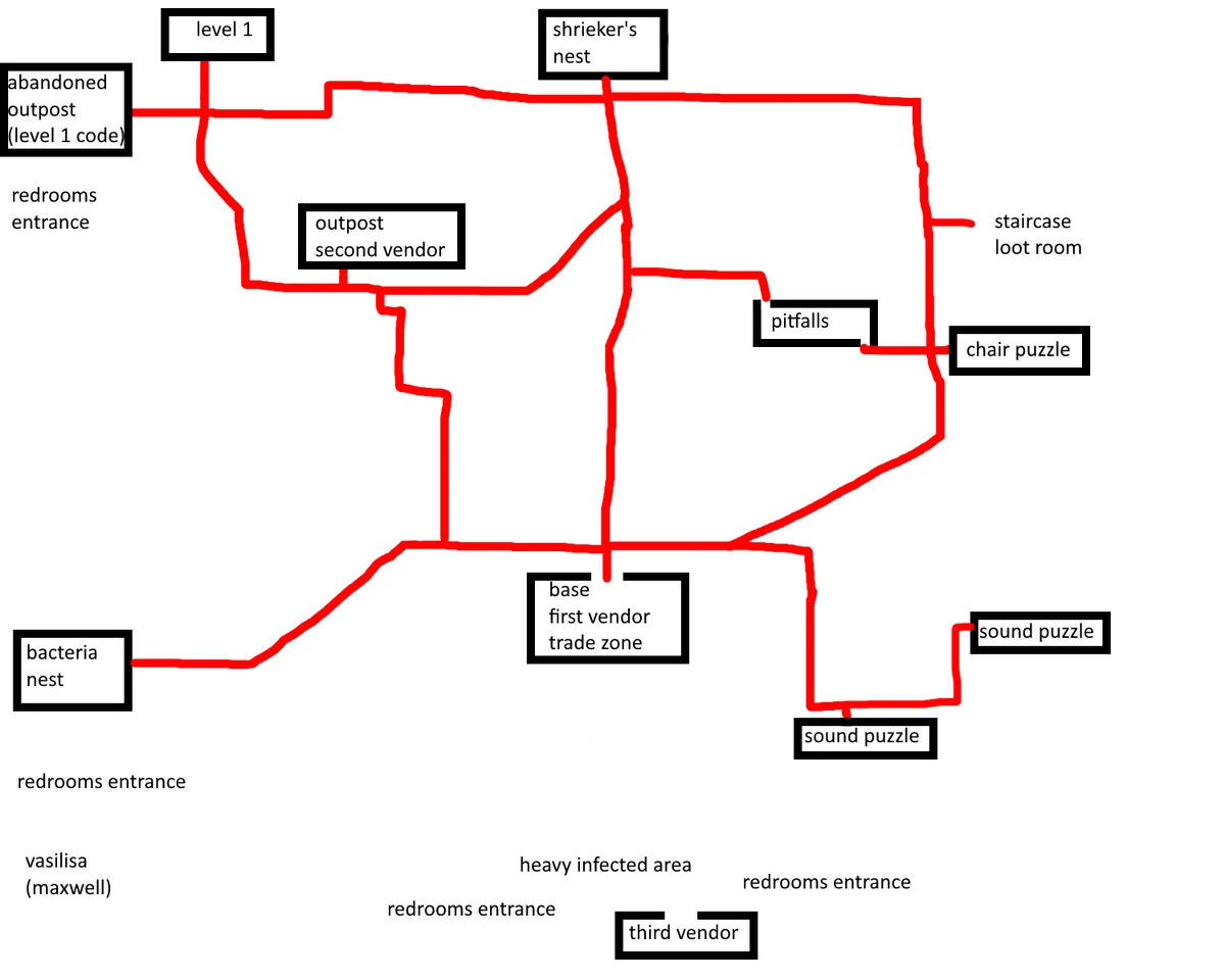Map | Backrooms: Survival Roblox Wiki | Fandom