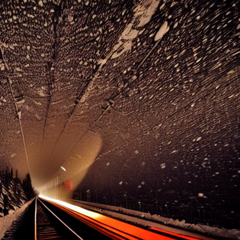 Level 810 η: "The tunnel of snow country " (雪國トンネル) | Backrooms Wiki | Fandom