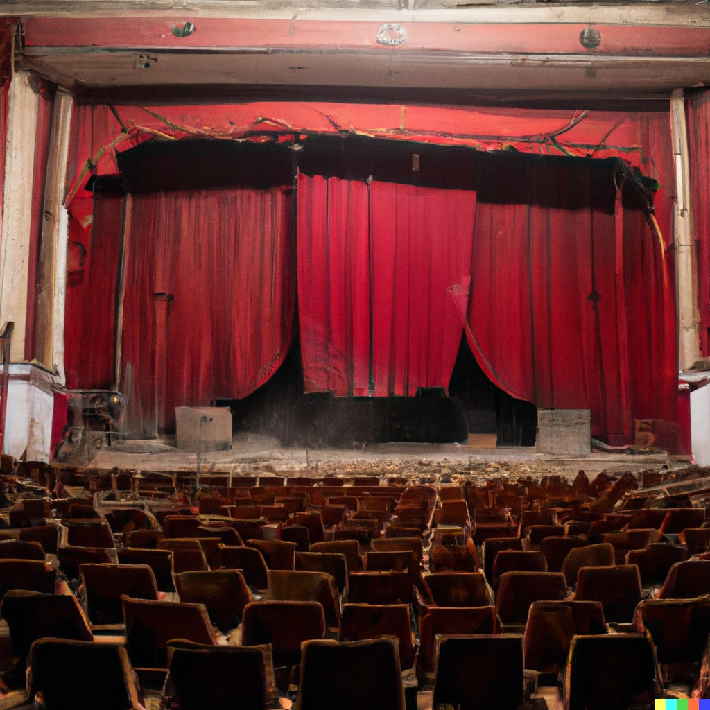 Level 512: "Palco Desolado" | Wiki Backrooms | Fandom