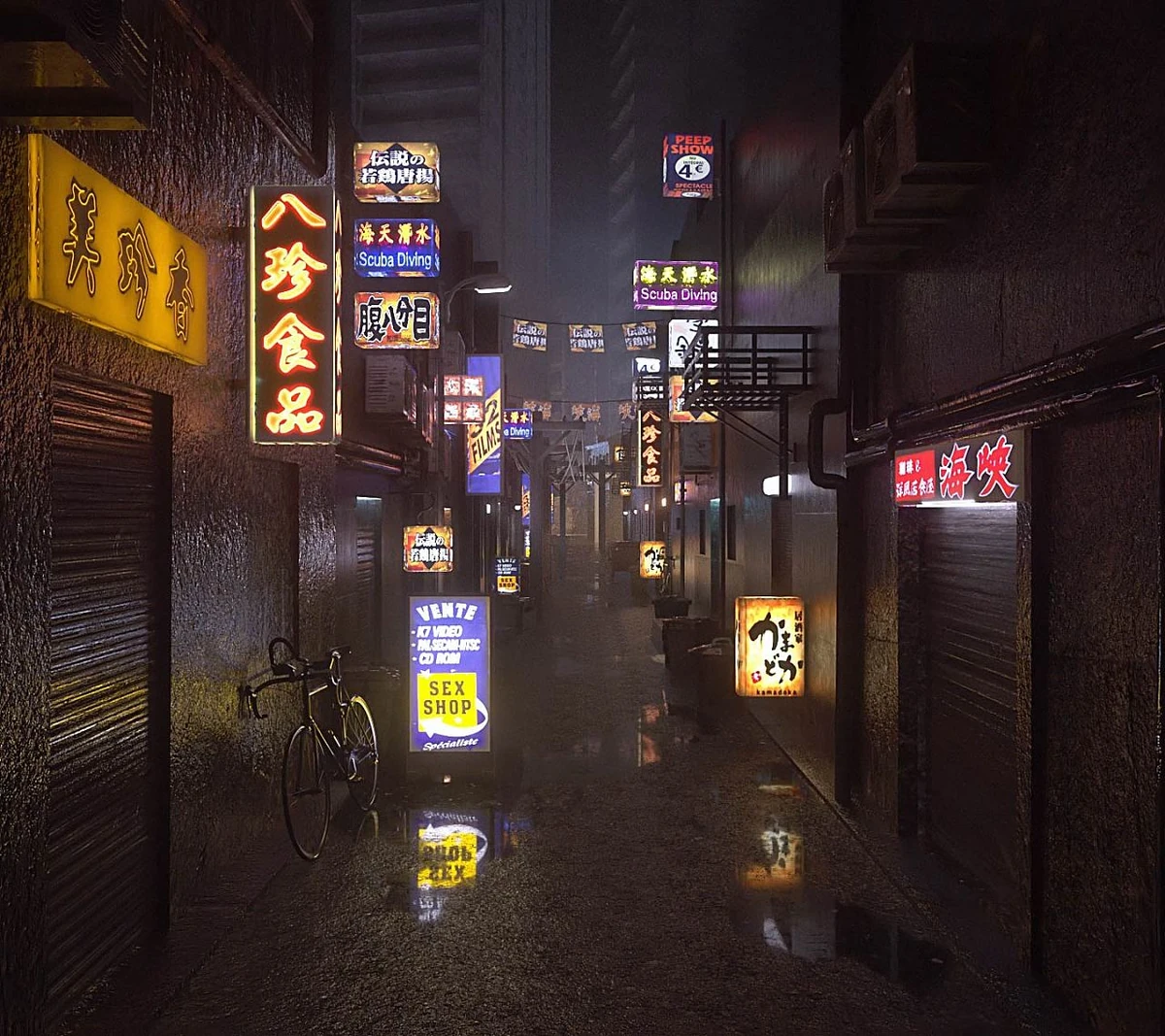 Level ZH 84:“迷人的街道” | Backrooms Wiki | Fandom