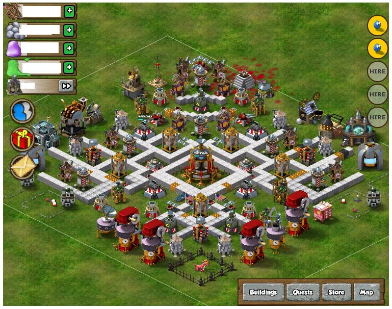 Hall of User Yards/High Fortress V 0.2 Beta | Backyard Monsters Wiki ...