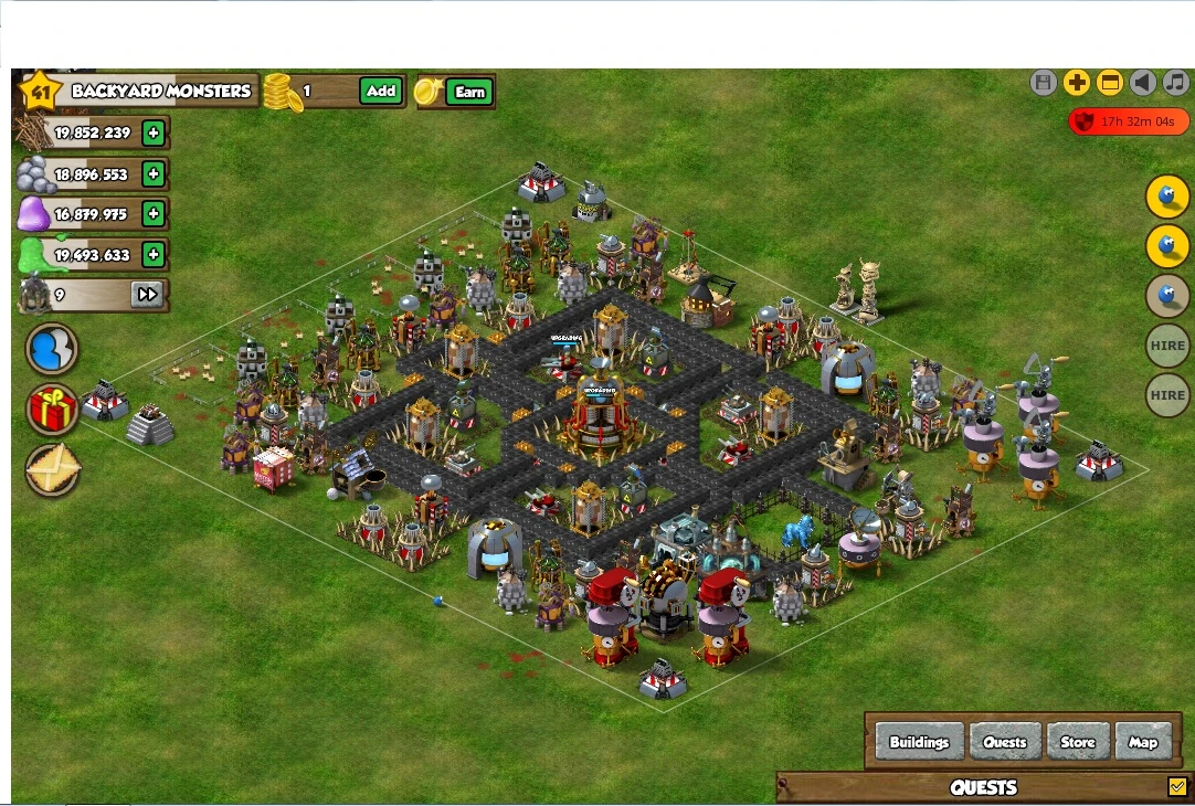 Quadrant Base | Backyard Monsters Wiki | Fandom