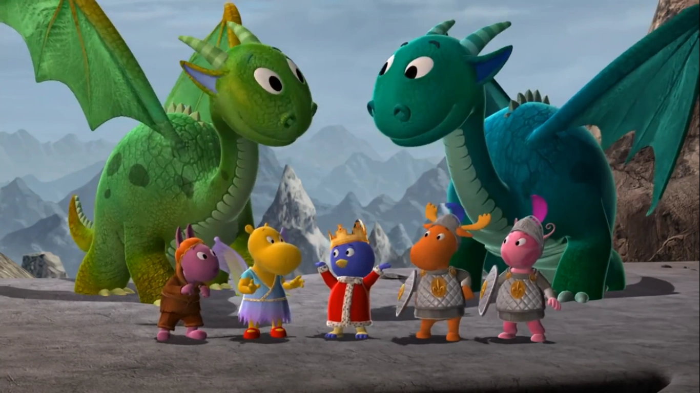 La Historia de un Dragón no tan Bueno | Backyardigans Wiki | Fandom