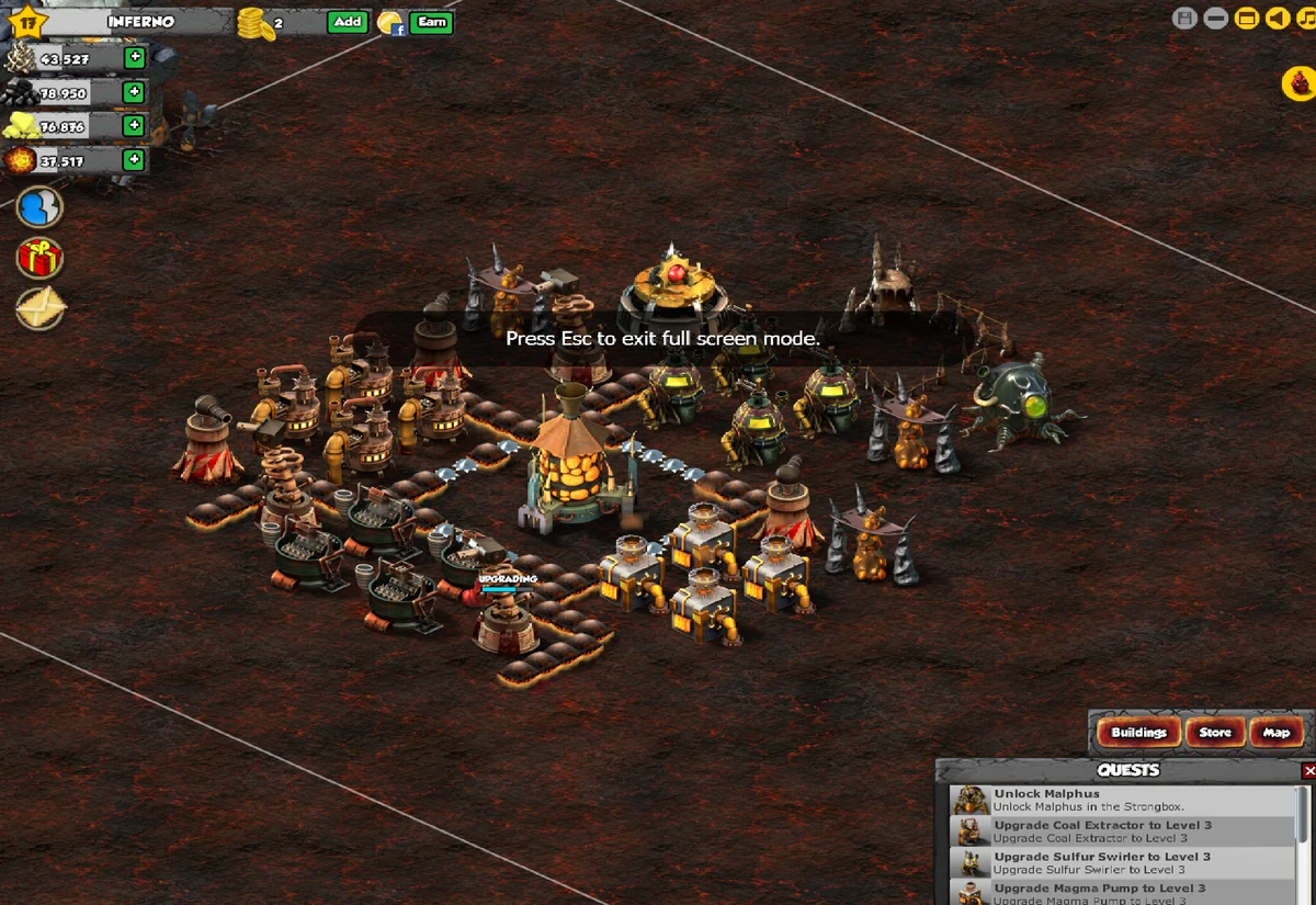 Infernal Buildings | Backyard Monsters Wiki | Fandom