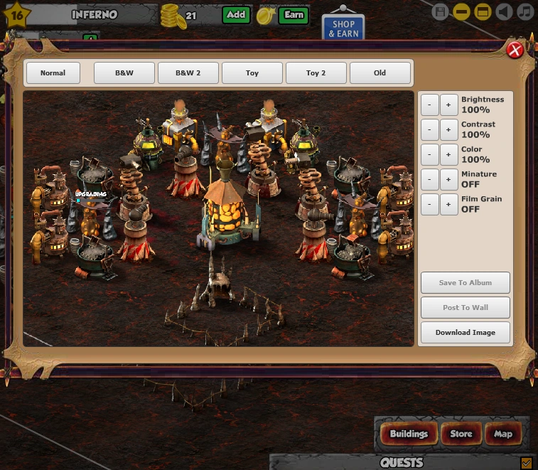 Taking a picture of your yard | Backyard Monsters Wiki | Fandom