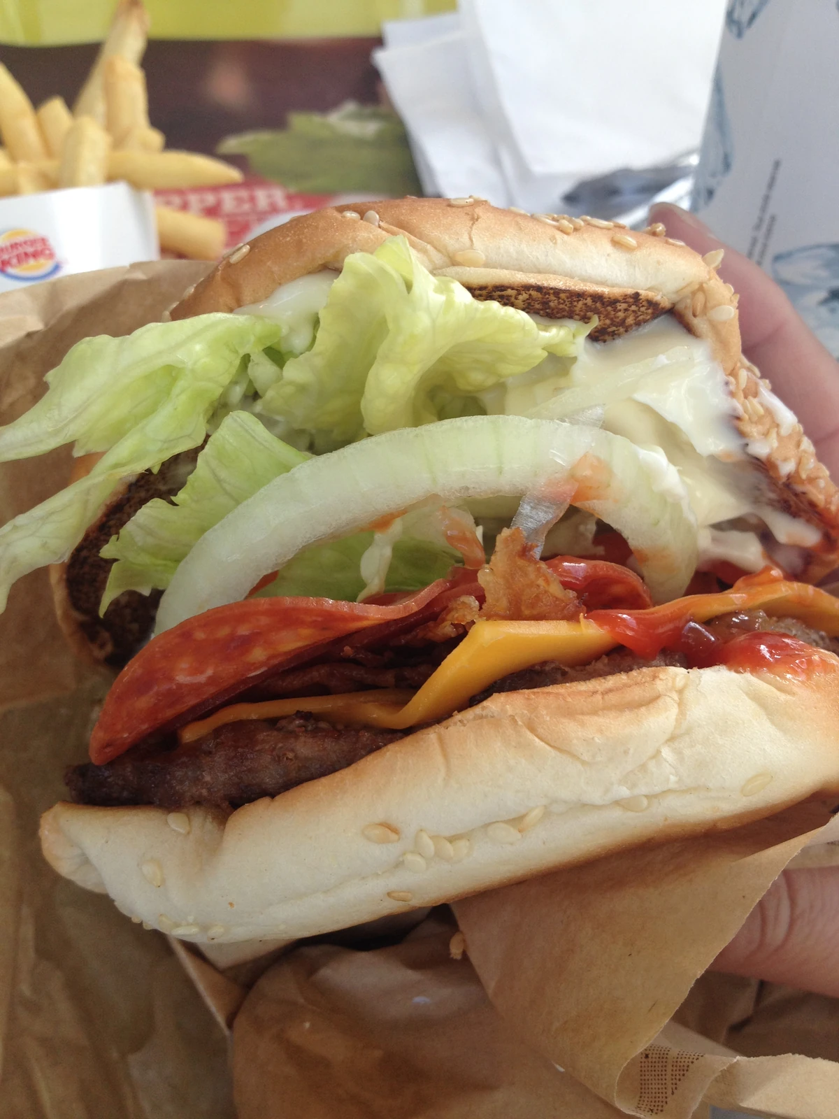 Pepperoni Bacon Whopper | Bacon Wiki | Fandom