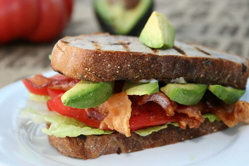 BAT Sandwich (Bacon Avocado Tomato) | Bacon Wiki | Fandom