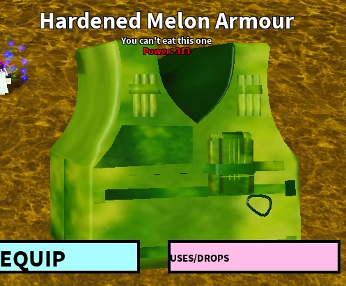 Hardened Melon Armour | Bad Craftwars Wiki | Fandom