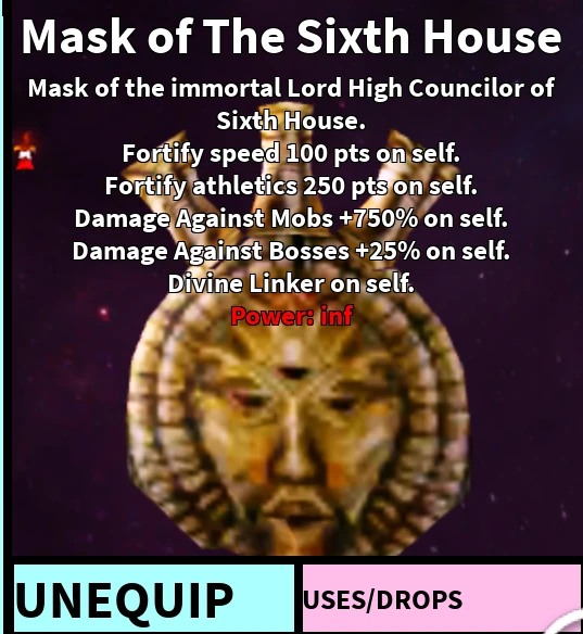 Mask of the Sixth House | Bad Craftwars Wiki | Fandom
