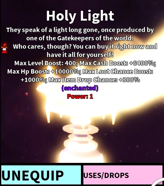 Holy Light | Bad Craftwars Wiki | Fandom