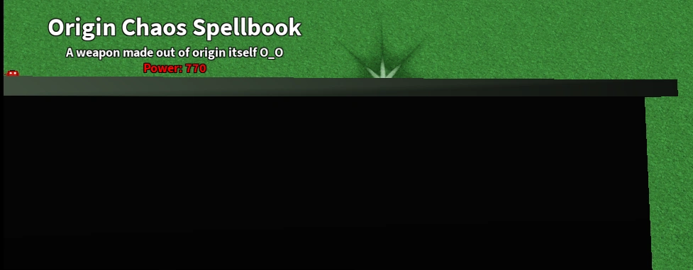 Origin Chaos Spellbook | Bad Craftwars Wiki | Fandom