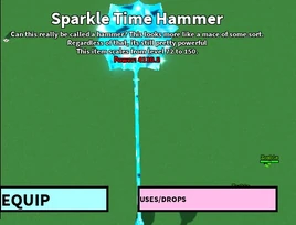 Sparkle Time Hammer | Bad Craftwars Wiki | Fandom