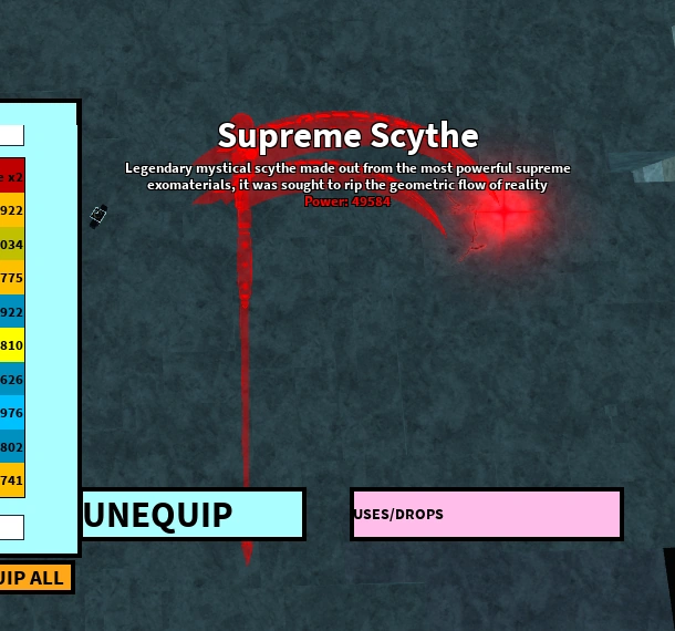 Supreme Scythe | Bad Craftwars Wiki | Fandom