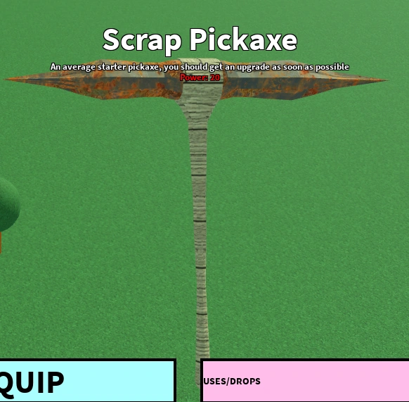 Scrap Pickaxe | Bad Craftwars Wiki | Fandom