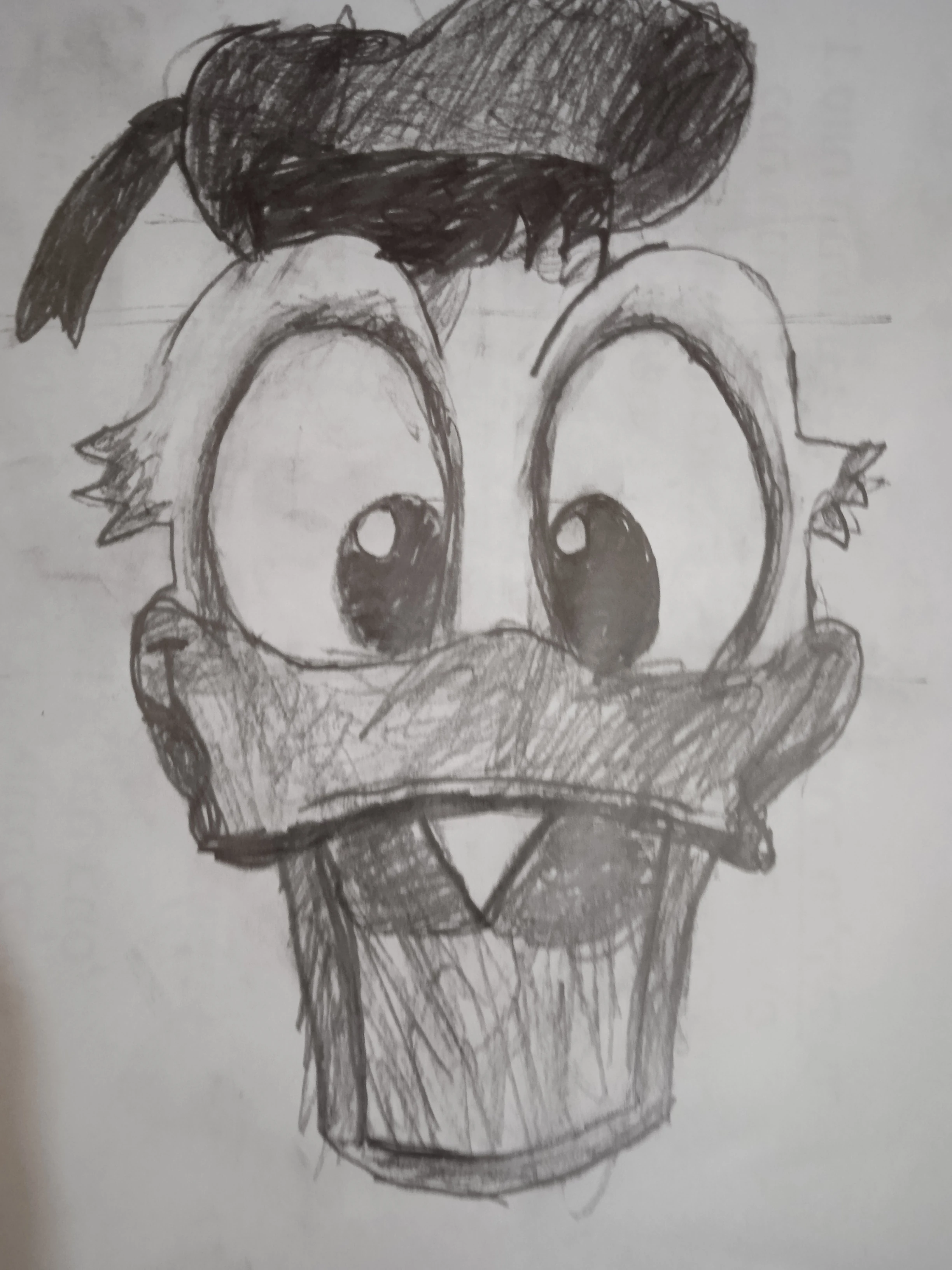 My sketch of Donald | Fandom