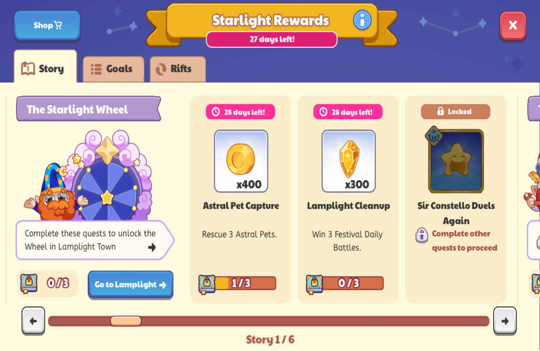 Starlight Quests | Fandom