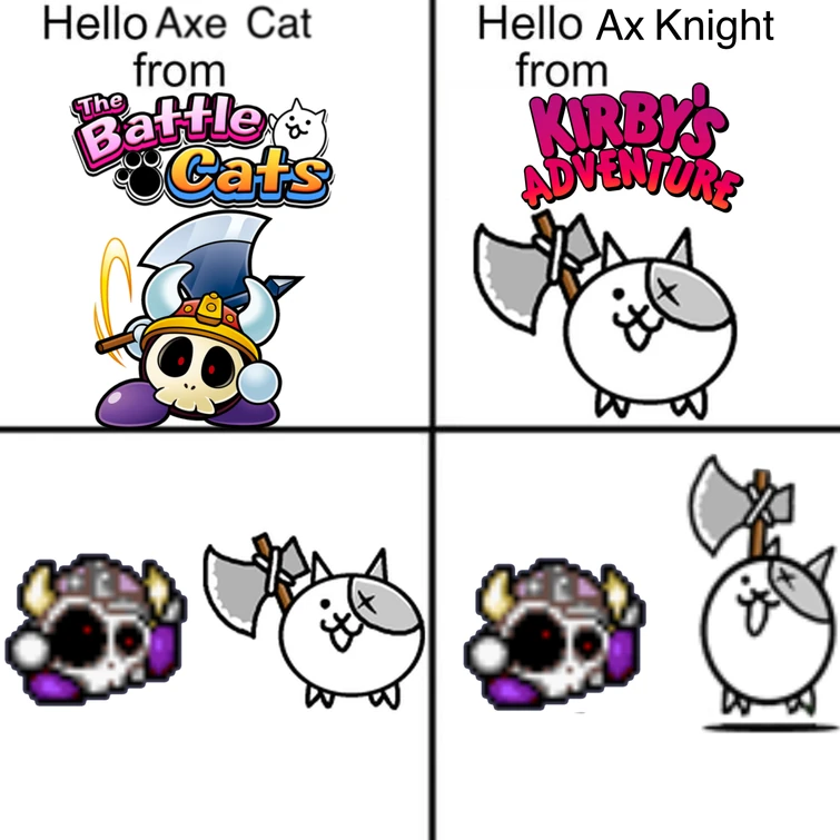 «Hello Axe Cat from ‘The Battle Cats’» | Fandom