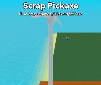 Scrap Pickaxe | Roblox- bad craftwars Wiki | Fandom
