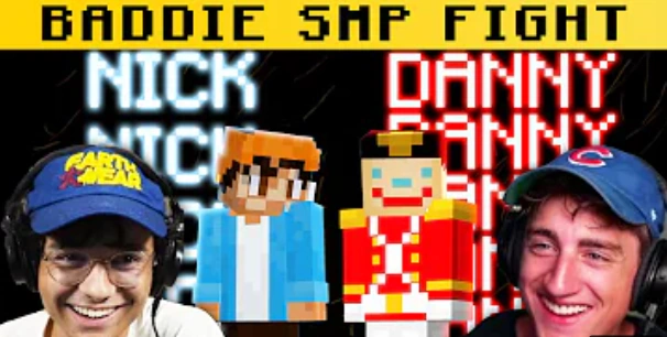 Nick V.S Danny Fight | Baddie SMP Wiki | Fandom