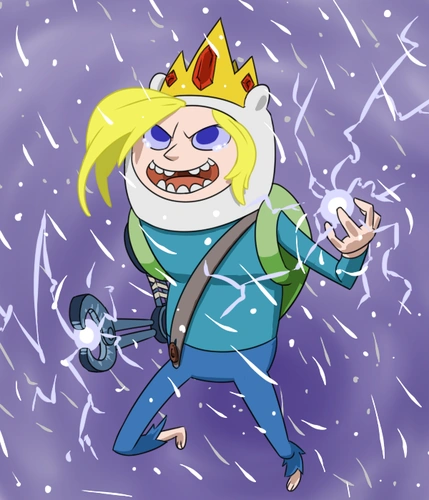 Finn The Ice With Crown