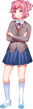 Glitched Natsuki | BadEndFriends Wikia | Fandom