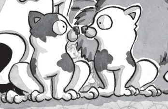 Twin Kitties | Bad Kitty Wiki | Fandom