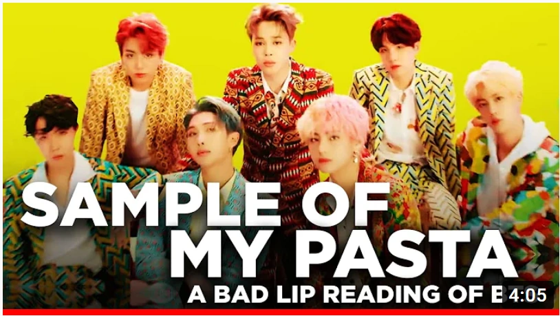 Sample of My Pasta | Bad Lip Reading Wiki | Fandom