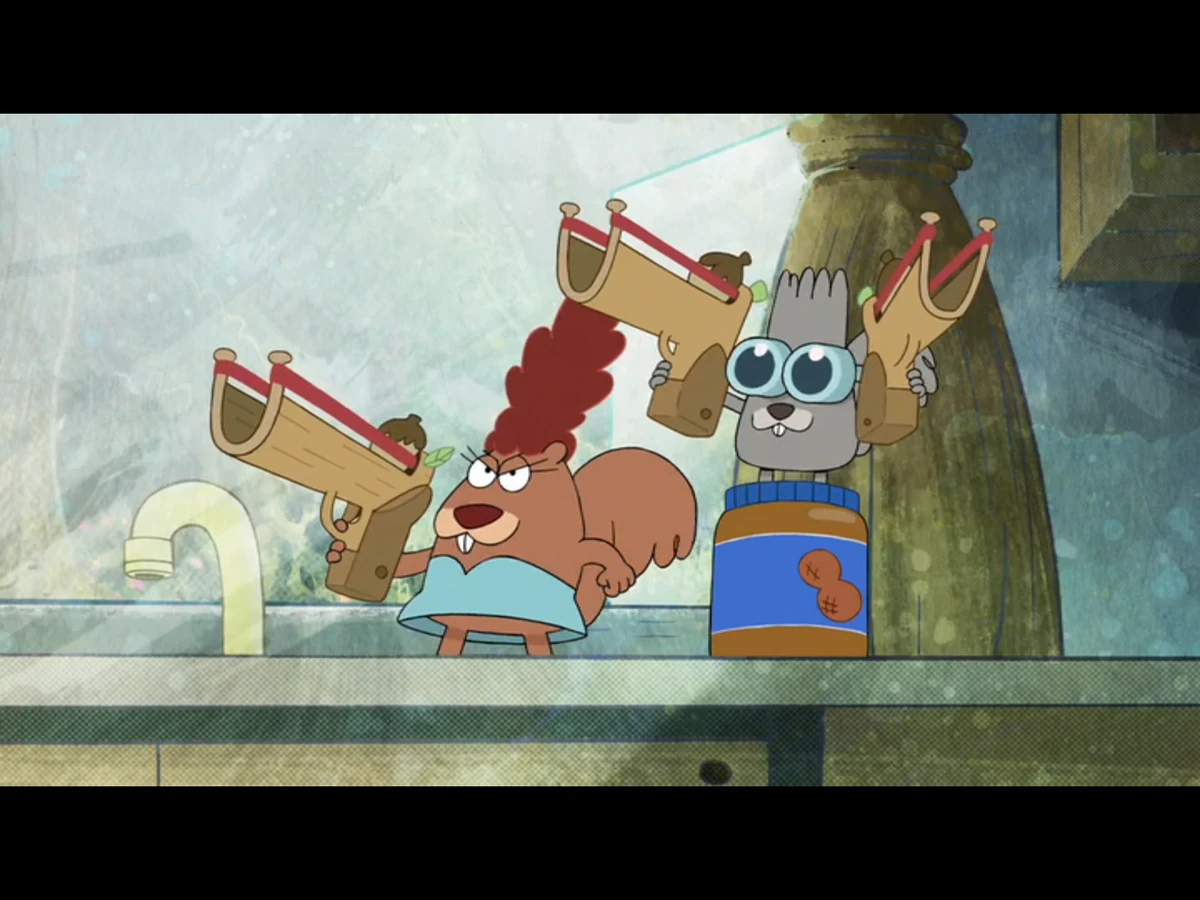 Acorn Guns | Harvey Beaks! Wiki | Fandom