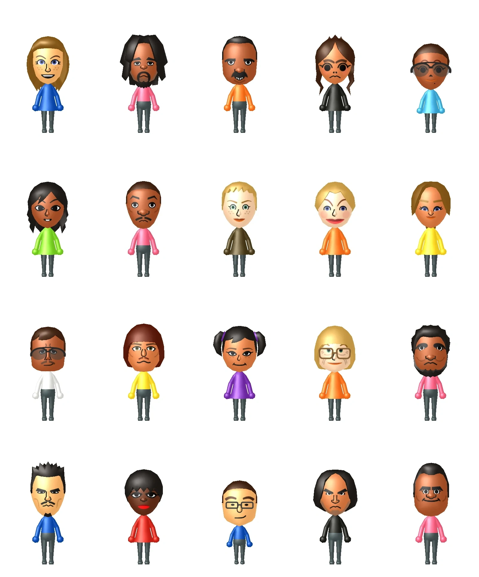 Which Beginner Mii do you Hate? And which Beginner Mii do you like ...